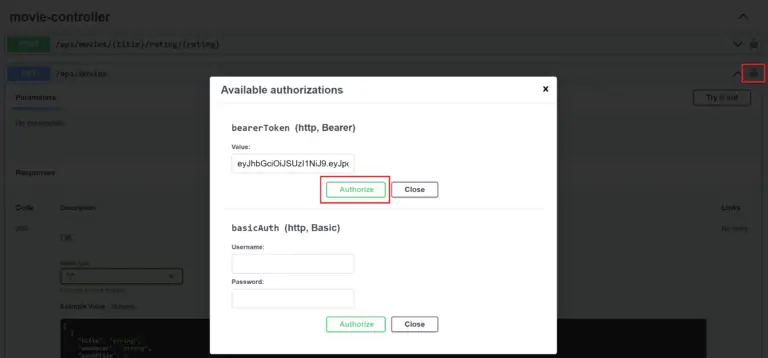 How To Configure Openapi 3 Spec With Basic And Jwt Authentication Java Chinna